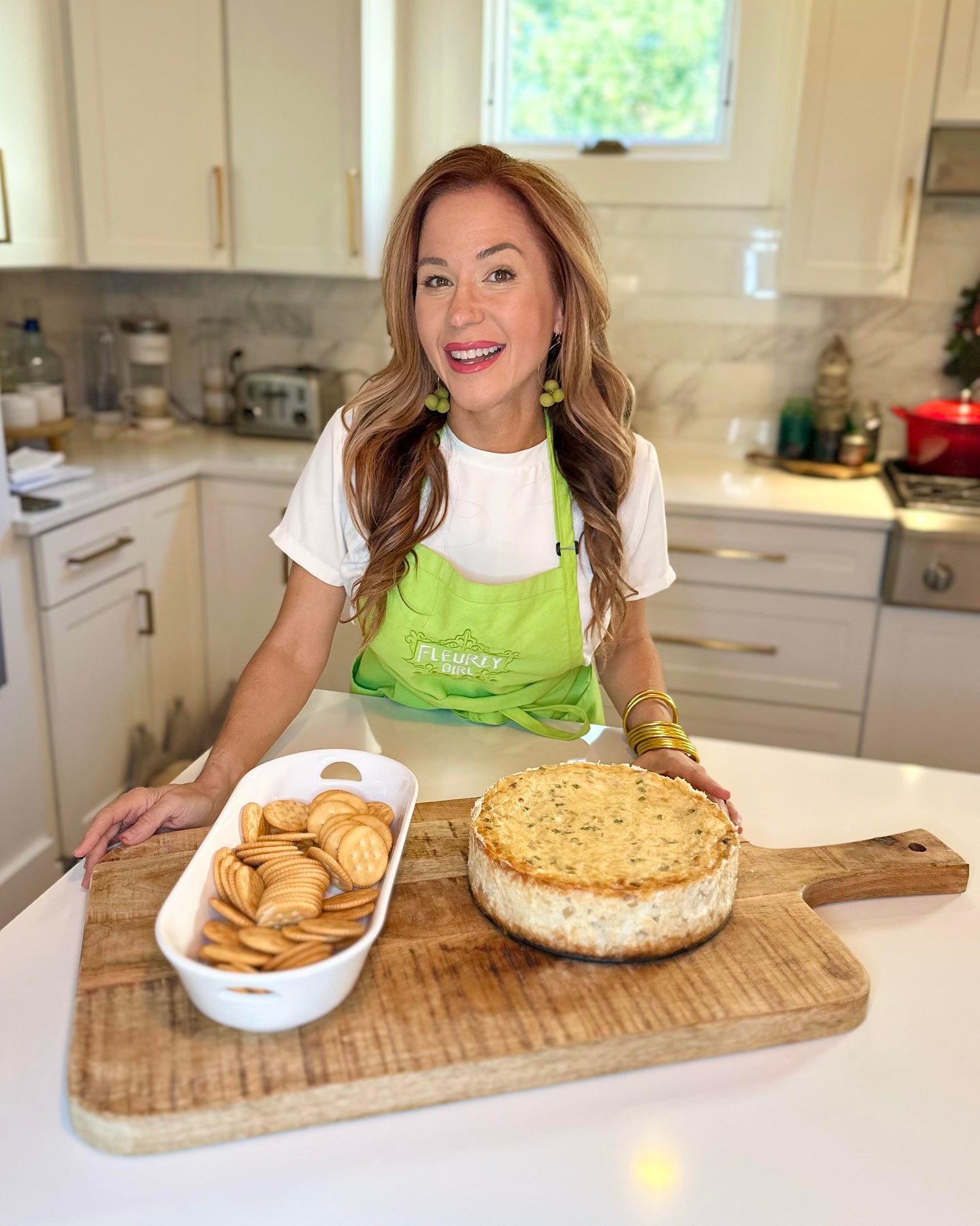 Fleurty Girl's Crabmeat Cheesecake Recipe