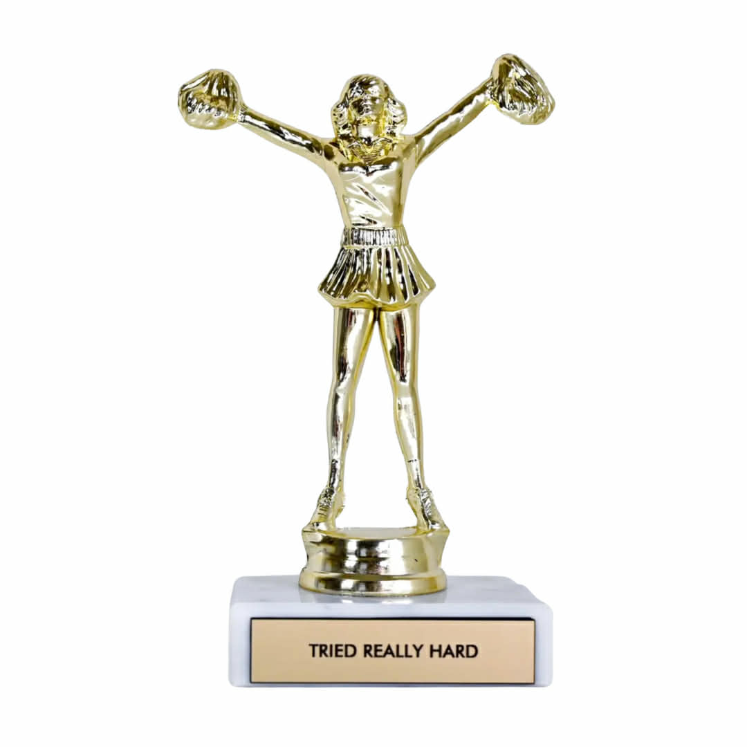 Tried Really Hard Trophy – Fleurty Girl