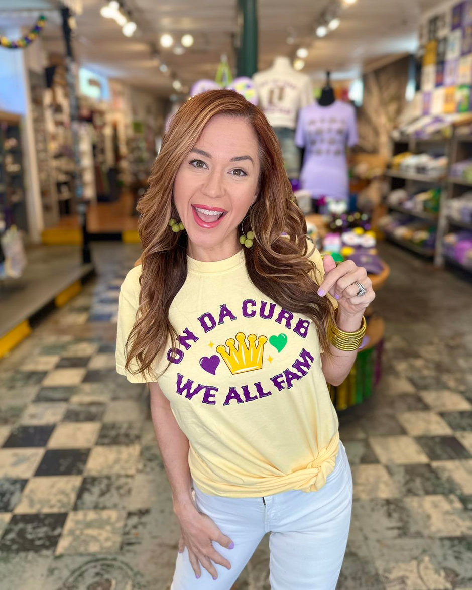 Mardi Gras Fleurty Girl
