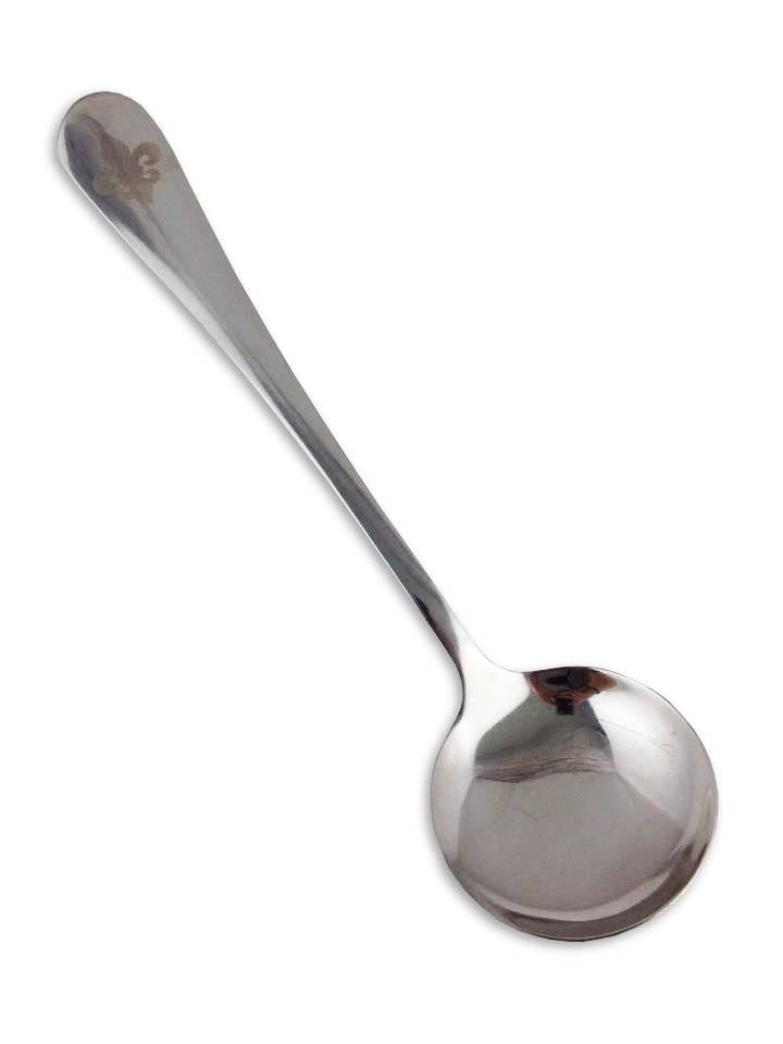 Gumbo Spoon with Laser Engraved Fleur de Lis – Fleurty Girl